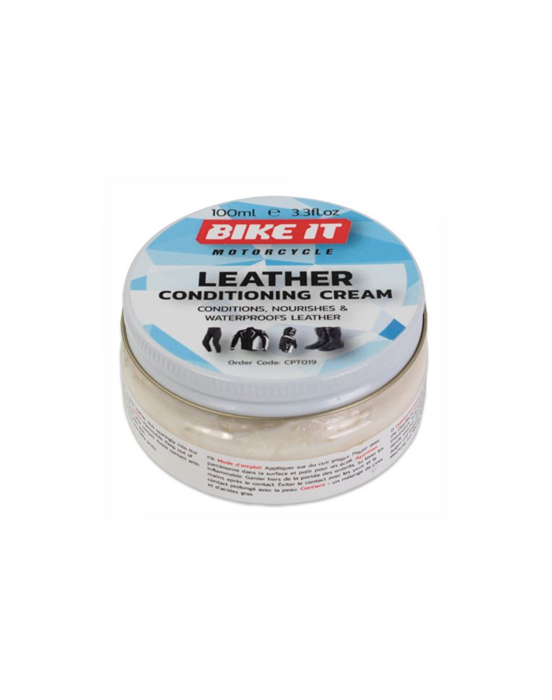 Bike It Leather Conditoner And Water Repellency Cream 100g - Cycleworld